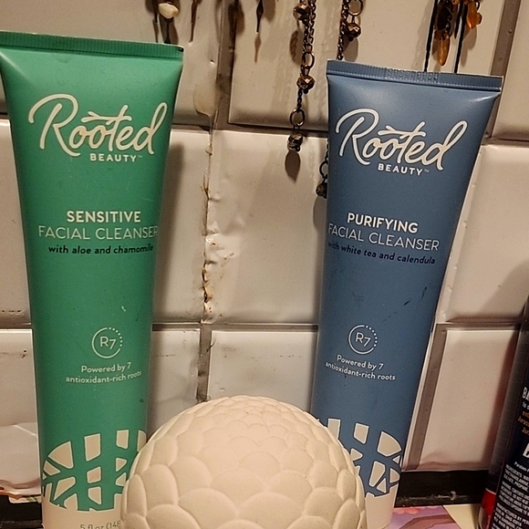 Rooted Beauty | Skincare | Rooted Beauty Facial Cleanser Set Green And ...